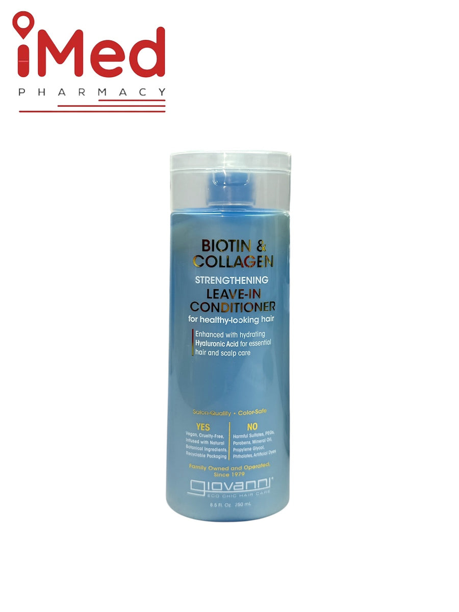 GIOVANNI BIOTIN & COLLAGEN STRENGTHENING LEAVE IN CONDITIONER 250ML – iMed Pharmacy