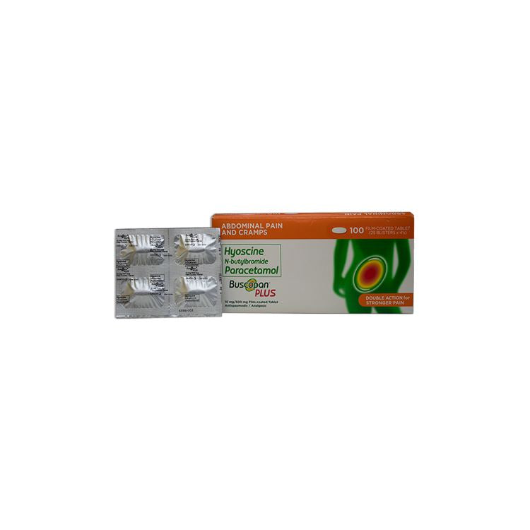 BUSCOPAN PLUS TAB 500MG – iMed Pharmacy