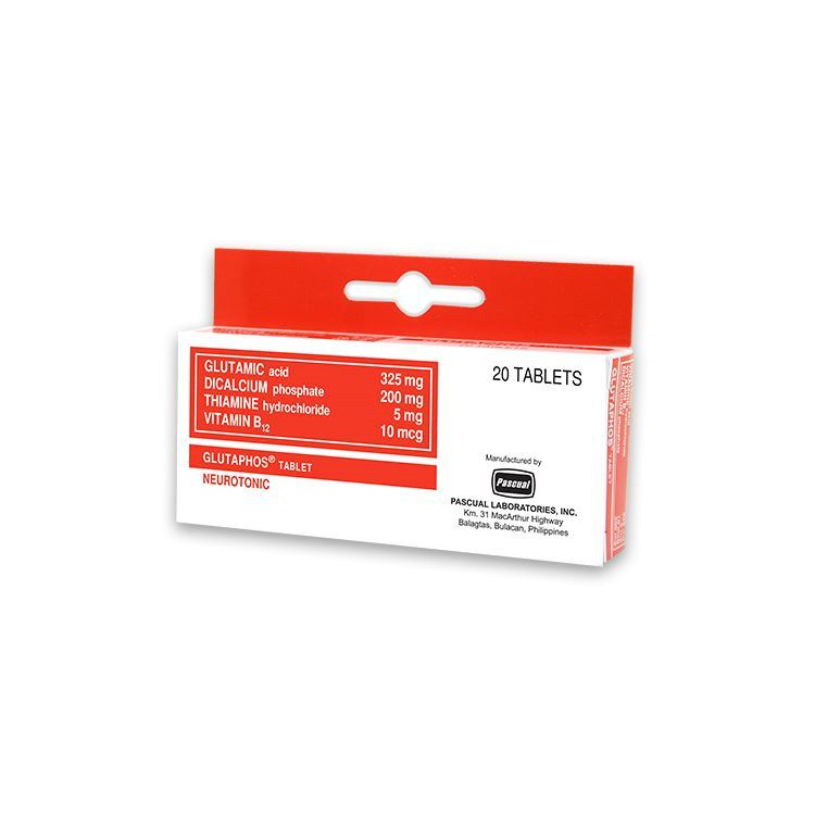 GLUTAPHOS TAB 20'S – iMed Pharmacy