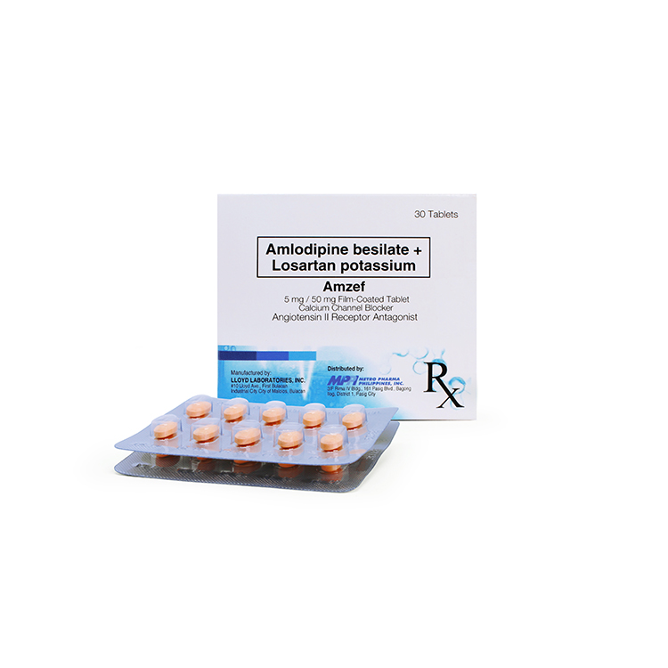 AMZEF FC TAB 5MG/50MG – iMed Pharmacy