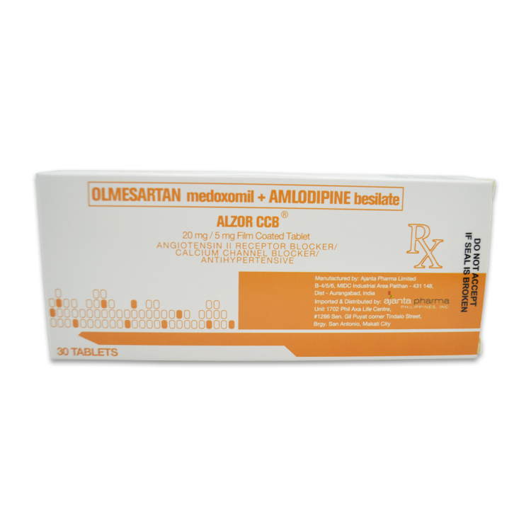 ALZOR CCB TAB 20MG/5MG – iMed Pharmacy