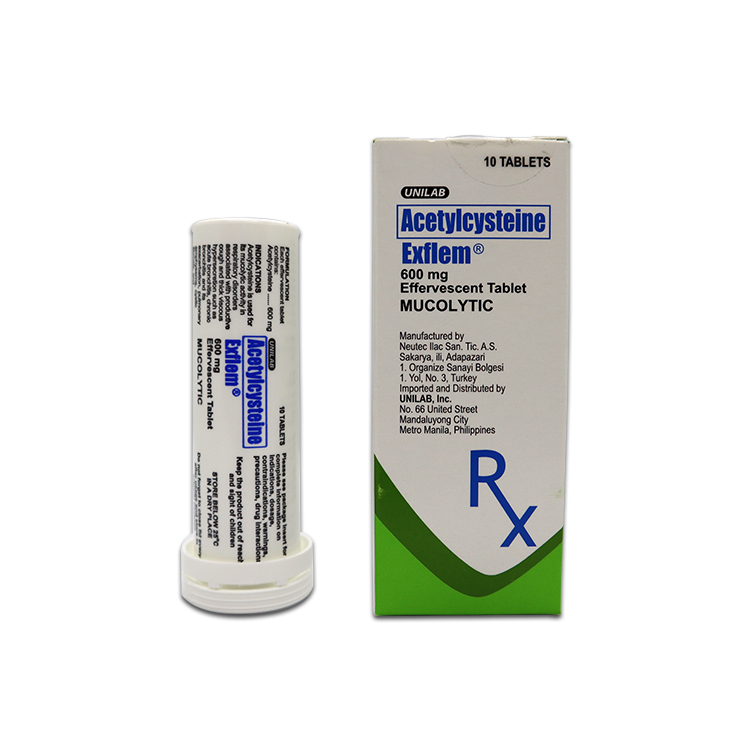 EXFLEM EFFVSCNT 600MG TAB 10's – iMed Pharmacy