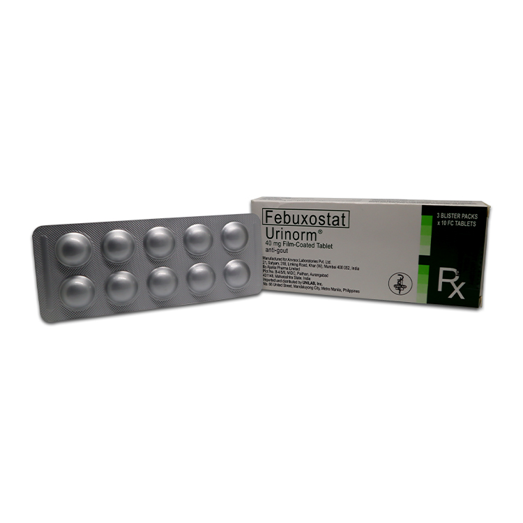 URINORM 40MG TAB – iMed Pharmacy