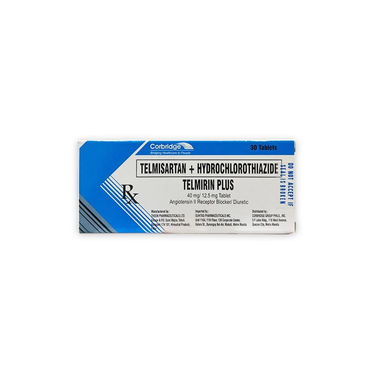 TELMIRIN PLUS 40MG/12.5MG TAB – iMed Pharmacy