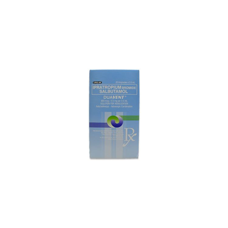 DUAVENT PULMONEB 500MCG/2.5MG 2.5ML – iMed Pharmacy