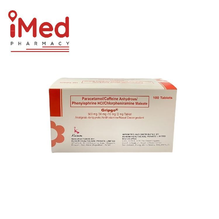 GRIPGO TAB 500MG/30MG/10MG/2MG – iMed Pharmacy