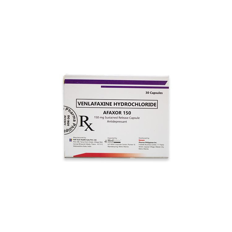 AFAXOR SUSTAINED-RELEASE CAP 150MG – iMed Pharmacy