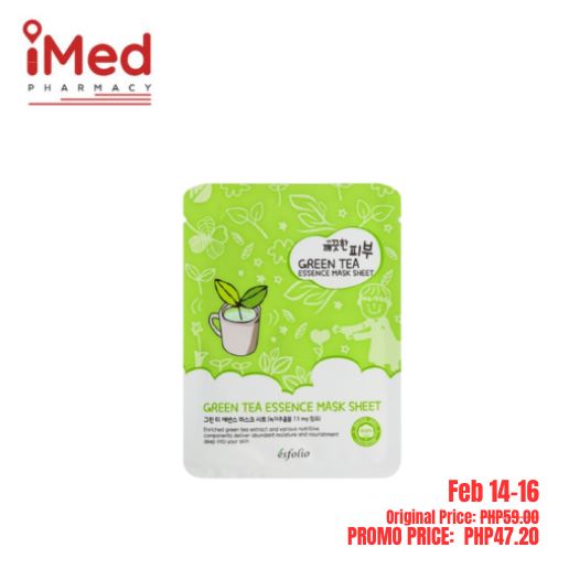 CC PS GREEN TEA E MASK SHEET 25ML – iMed Pharmacy