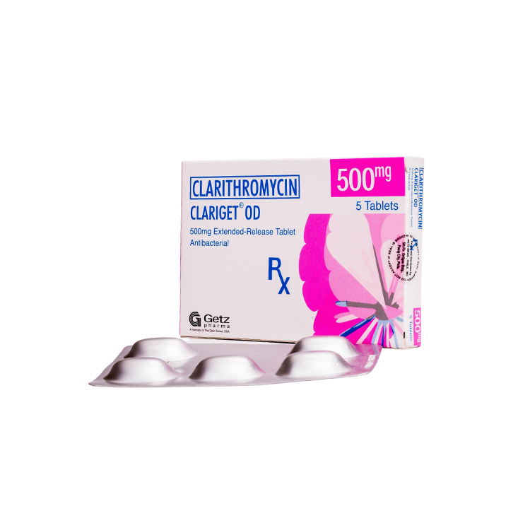 CLARIGET OD TAB 500MG – iMed Pharmacy