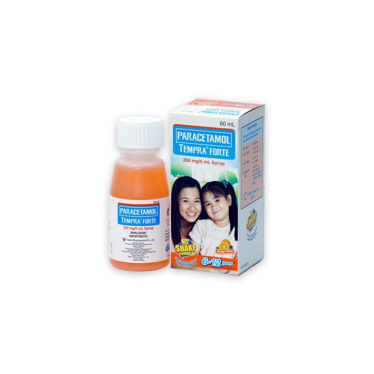 TEMPRA FTE 250MG/5ML SYR ORANGE 60ML – iMed Pharmacy