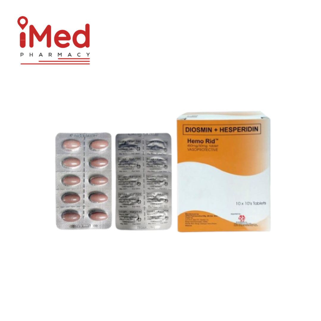 HEMO RID 500MG TAB x 100'S – iMed Pharmacy