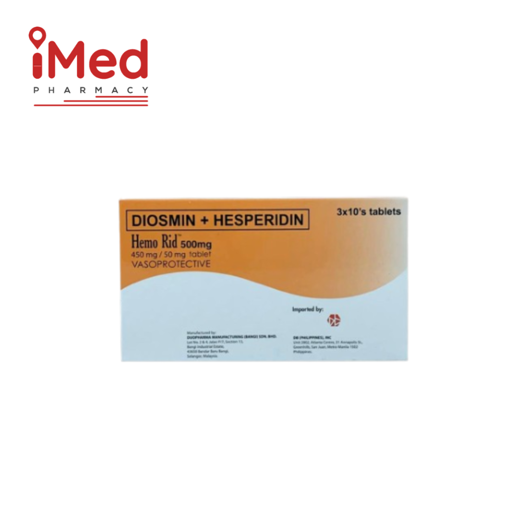 HEMO RID 500MG TAB x 30'S – iMed Pharmacy